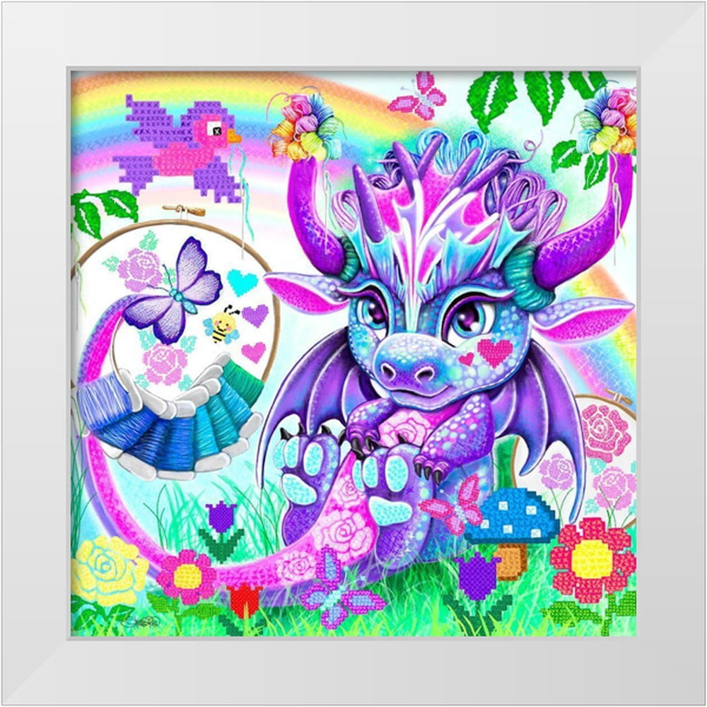 Sheena Pike Art 20x20 White Modern Wood Framed Museum Art Print Titled ...