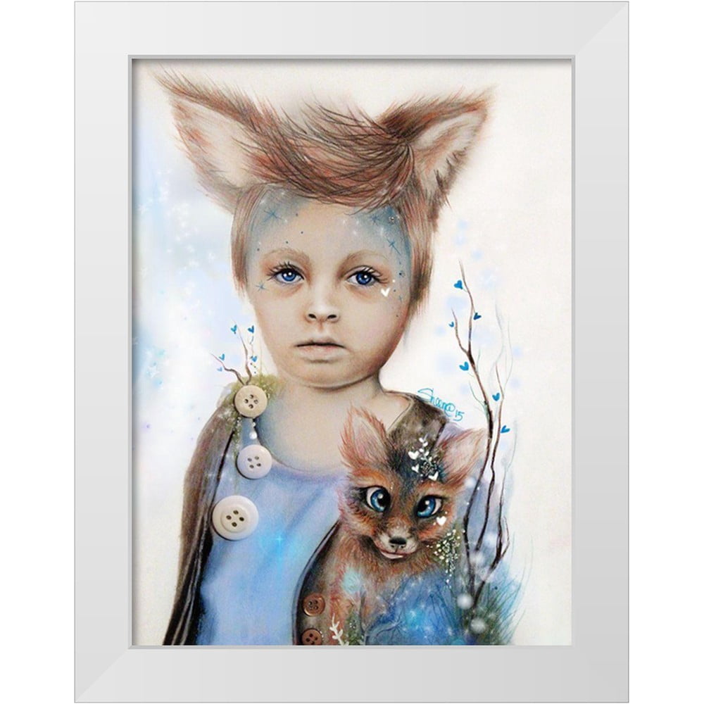 Sheena Pike Art 25x32 White Modern Wood Framed Museum Art Print Titled ...