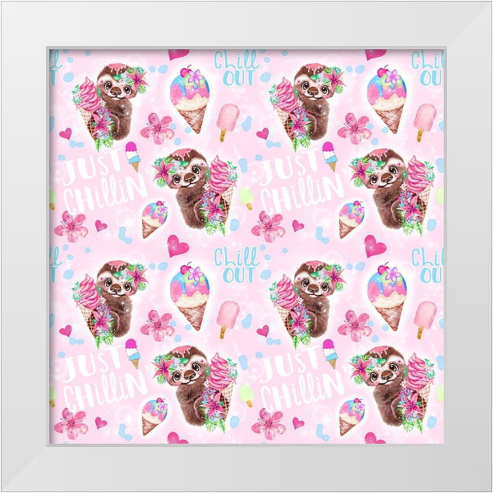 Sheena Pike Art 26x26 White Modern Wood Framed Museum Art Print Titled ...