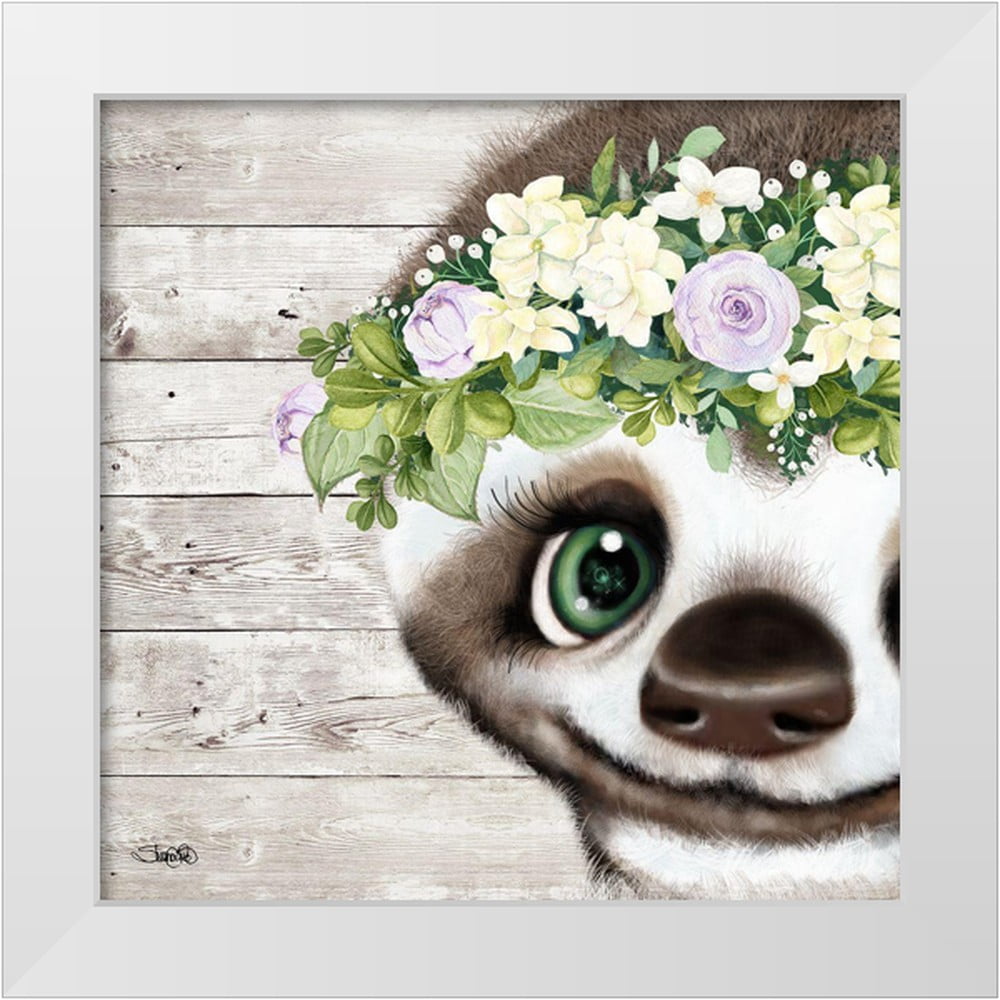 Sheena Pike Art 26x26 White Modern Wood Framed Museum Art Print Titled ...