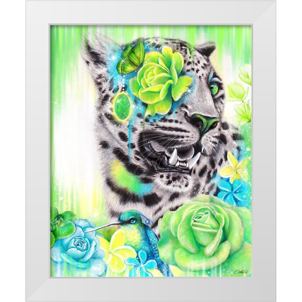 Sheena Pike Art 26x32 White Modern Wood Framed Museum Art Print Titled ...