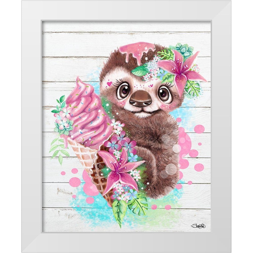 Sheena Pike Art 26x32 White Modern Wood Framed Museum Art Print Titled ...