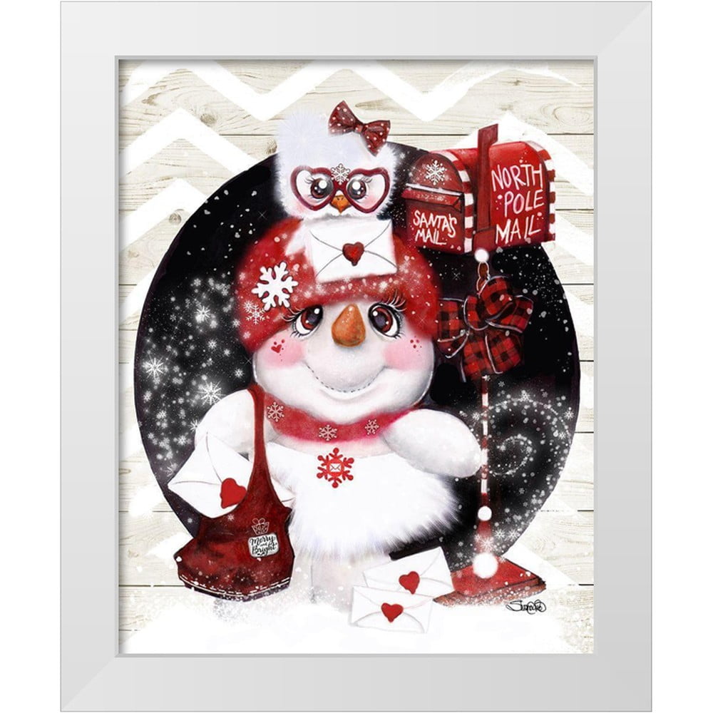 Sheena Pike Art 26x32 White Modern Wood Framed Museum Art Print Titled ...