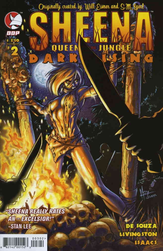 Sheena Queen of the Jungle: Dark Rising #2B VF ; Devil's Due Comic Book - Walmart.com