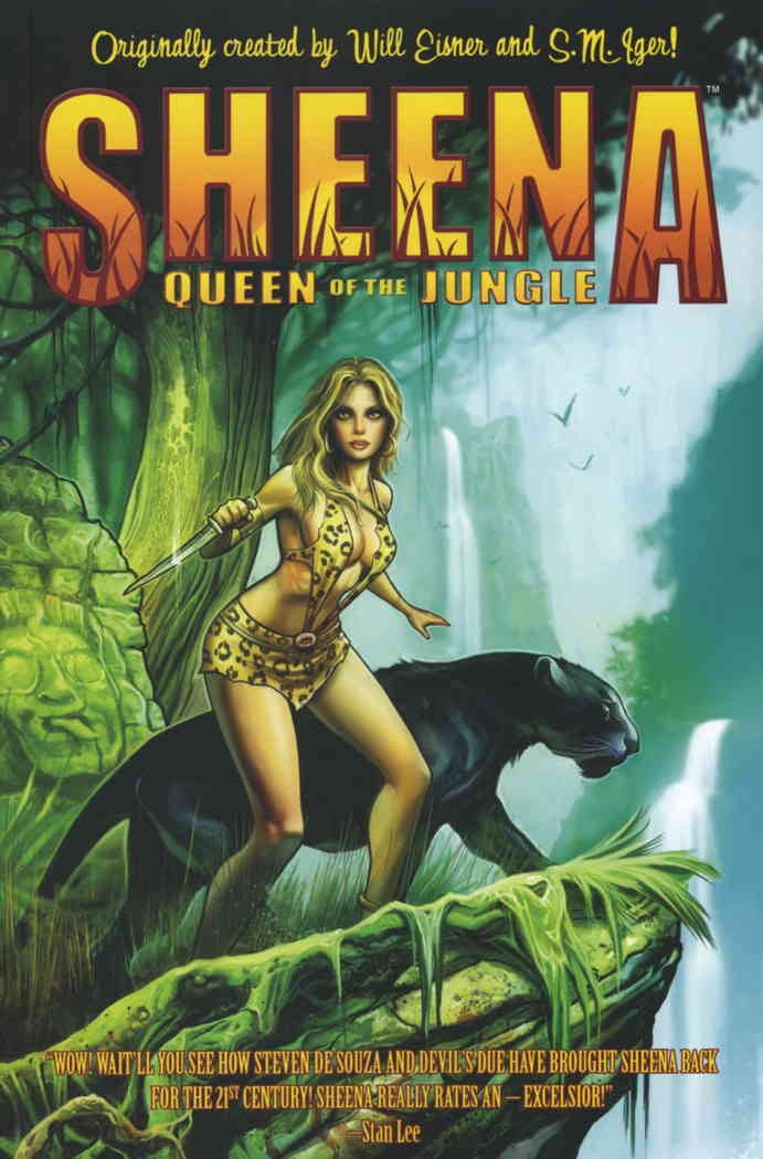 Sheena, Queen of the Jungle (Devil's Due) TPB #1 VF ; Devil's Due Comic Book - Walmart.com