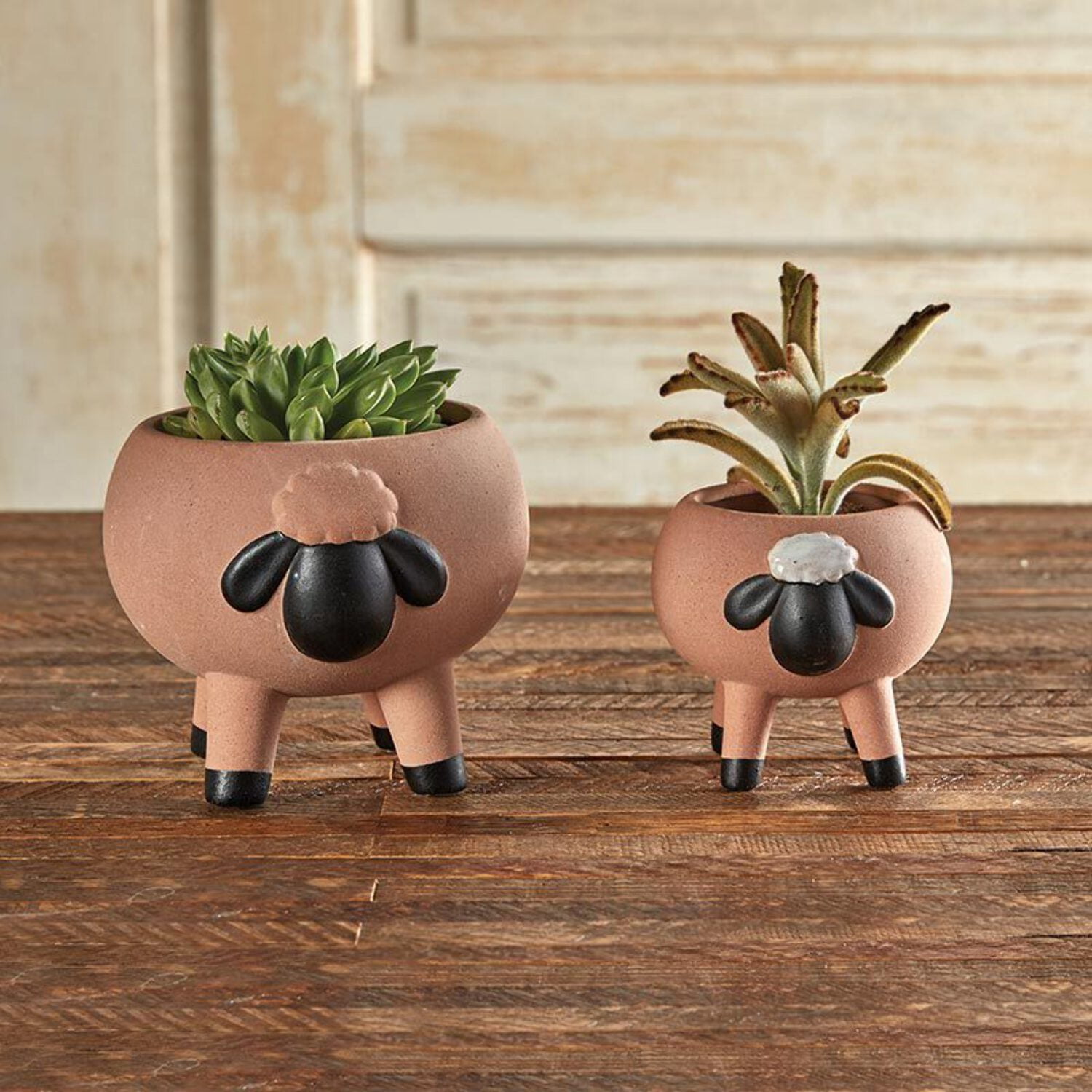 Sheep Animal Planter Pot Large | 3.5 Tall - Walmart.com