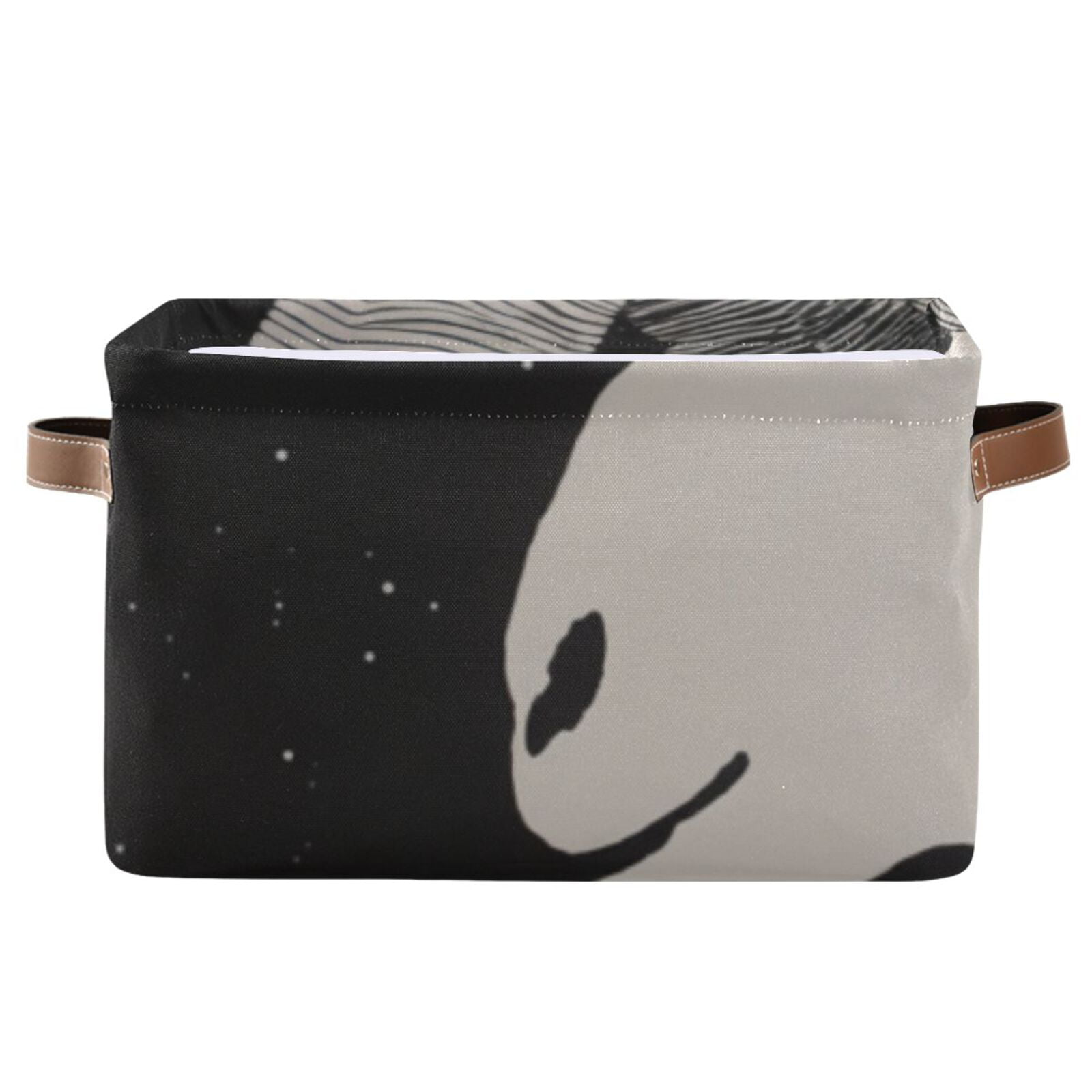 Sheep Black Storage Bins Baskets With Handles Storage Box Clothes ...