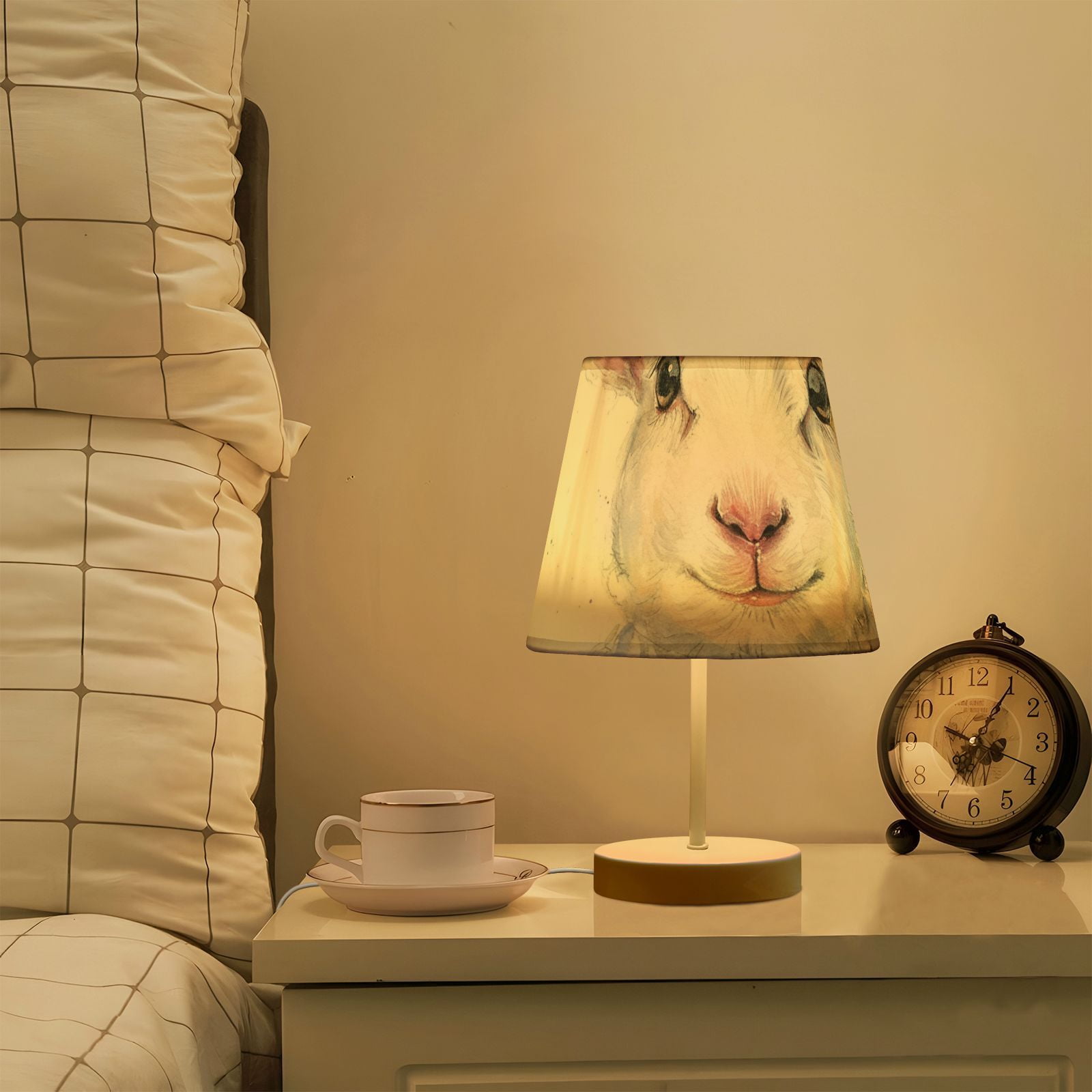 Sheep Bow LED Desk Lamp Table Lamp USB Bedside Nightstand Small Lamp ...