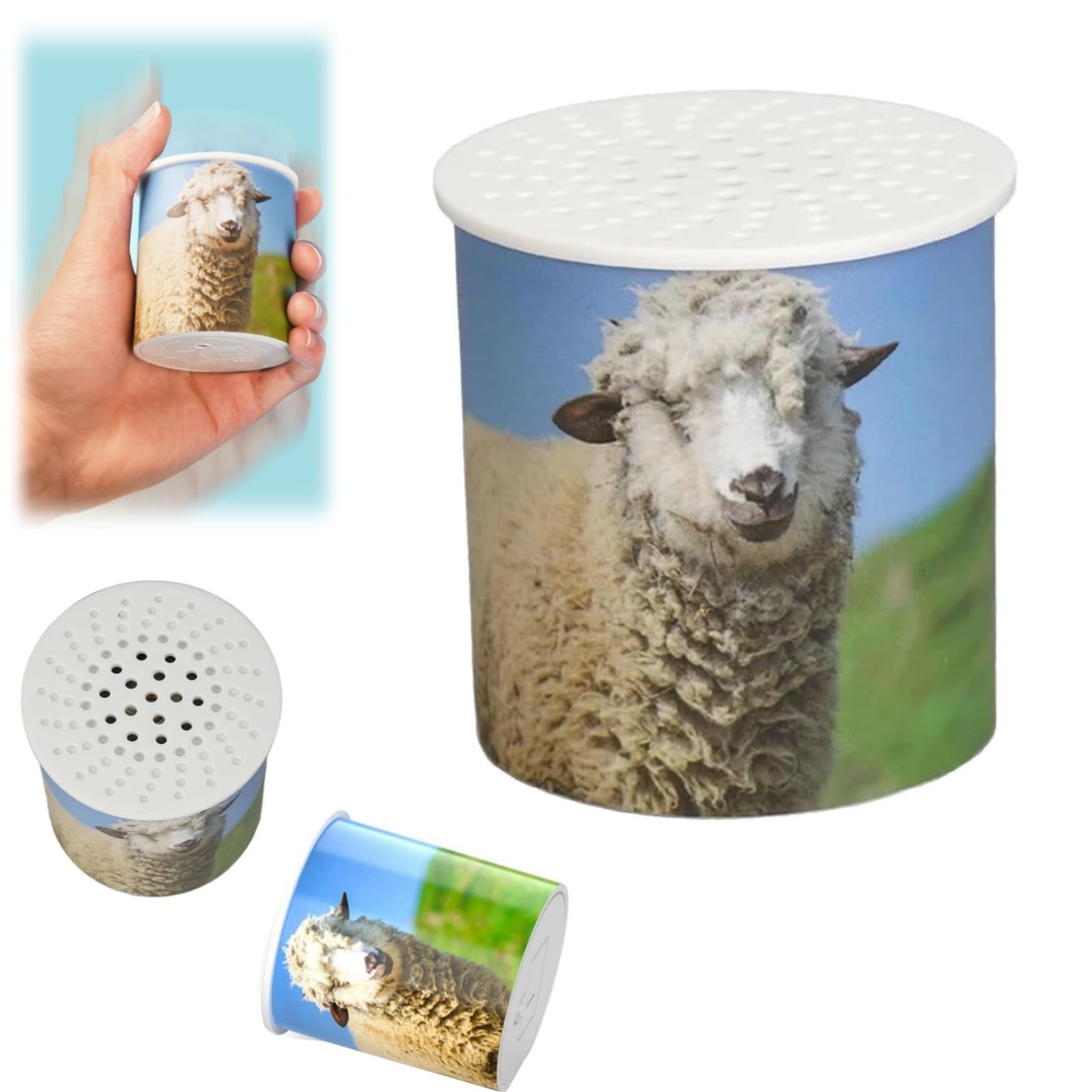 Sheep In Box Sheep Sound Noise Maker Toy Sheep Barking Animal Inverted ...