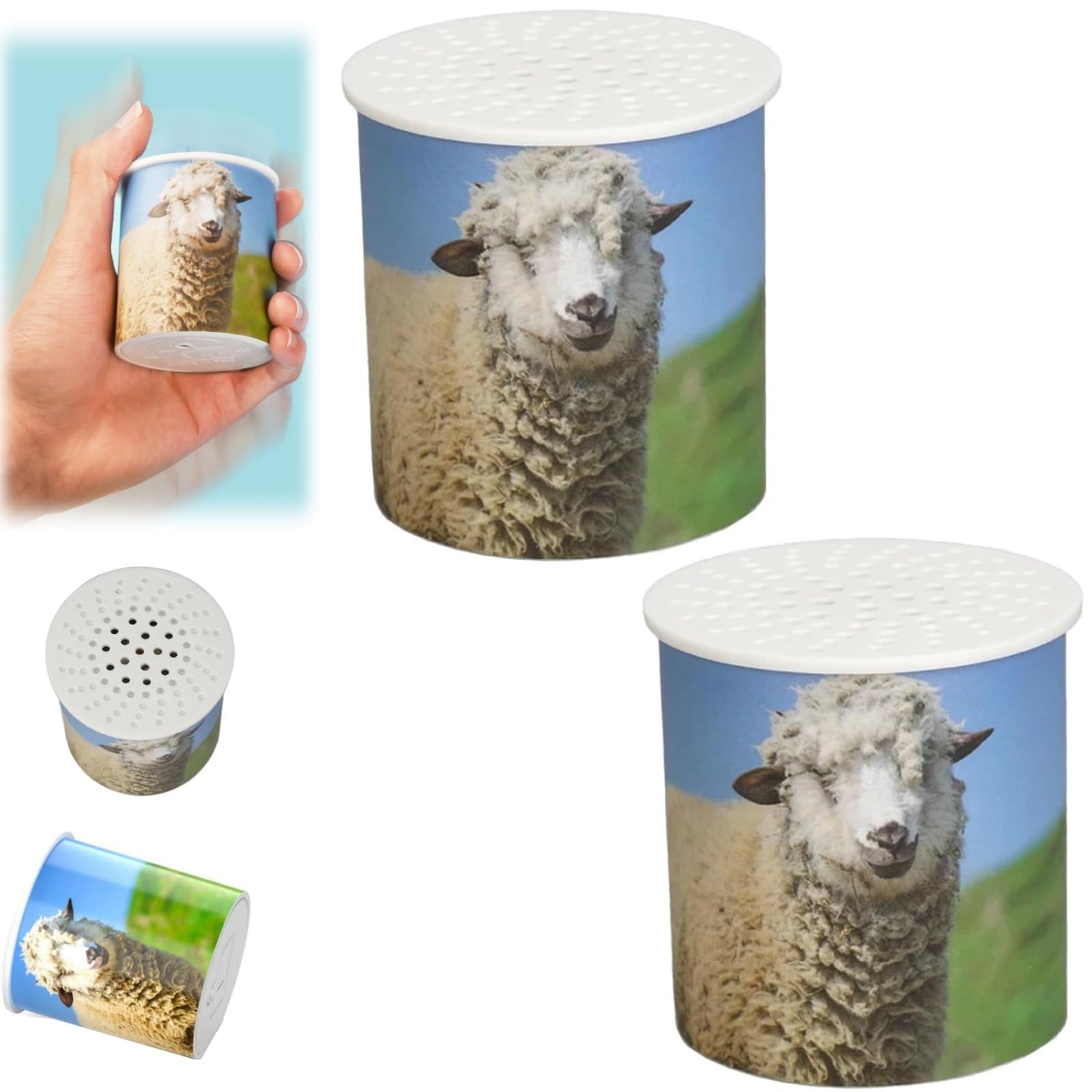 Sheep In Box Sheep Sound Noise Maker Toy Sheep Barking Animal Inverted ...