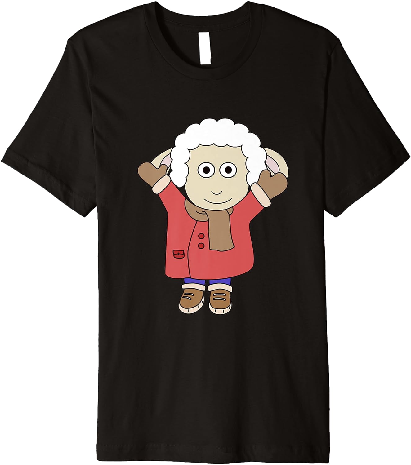 Sheep Children Sheep Fantasy Animals Baby Mutton Hoofed Premium T-Shirt ...