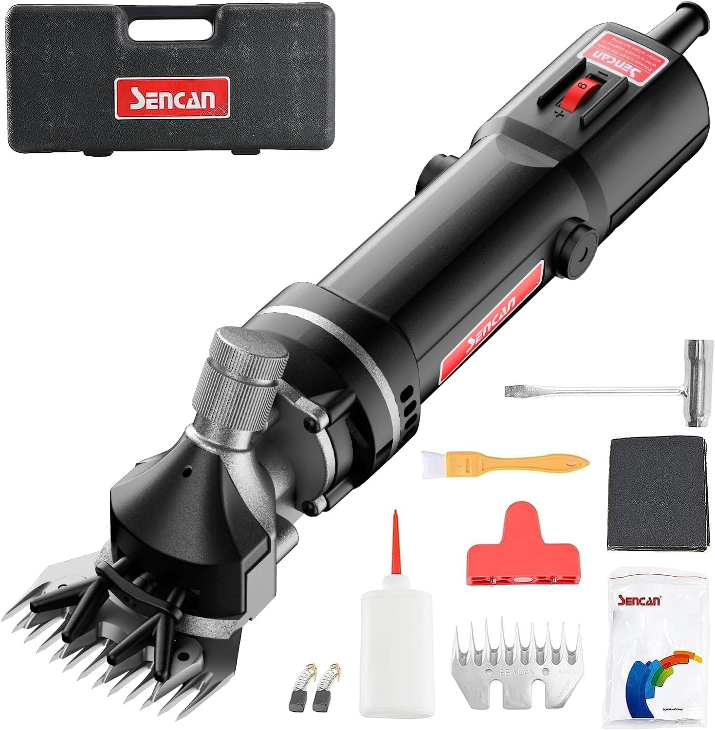 Sheep Clippers Sheep Shears,750W Farm Livestock Grooming Kit for Sheep ...