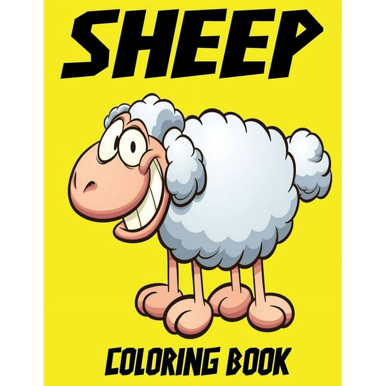 sheep coloring pages for toddlers