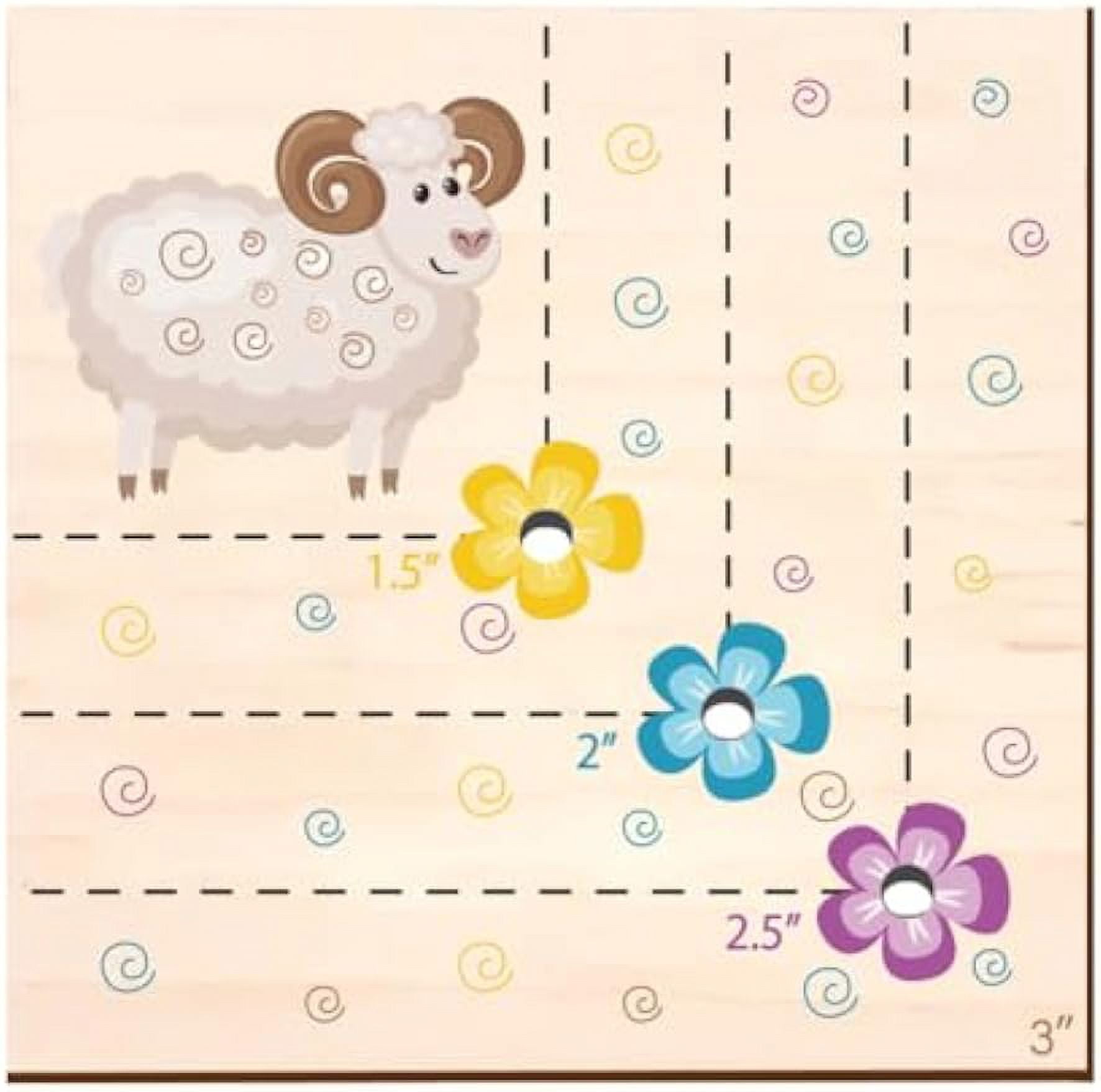 Sheep Corner Gauge Cross Stitch Corner 1.5/2/ 2.5/3" Wooden Corner ...