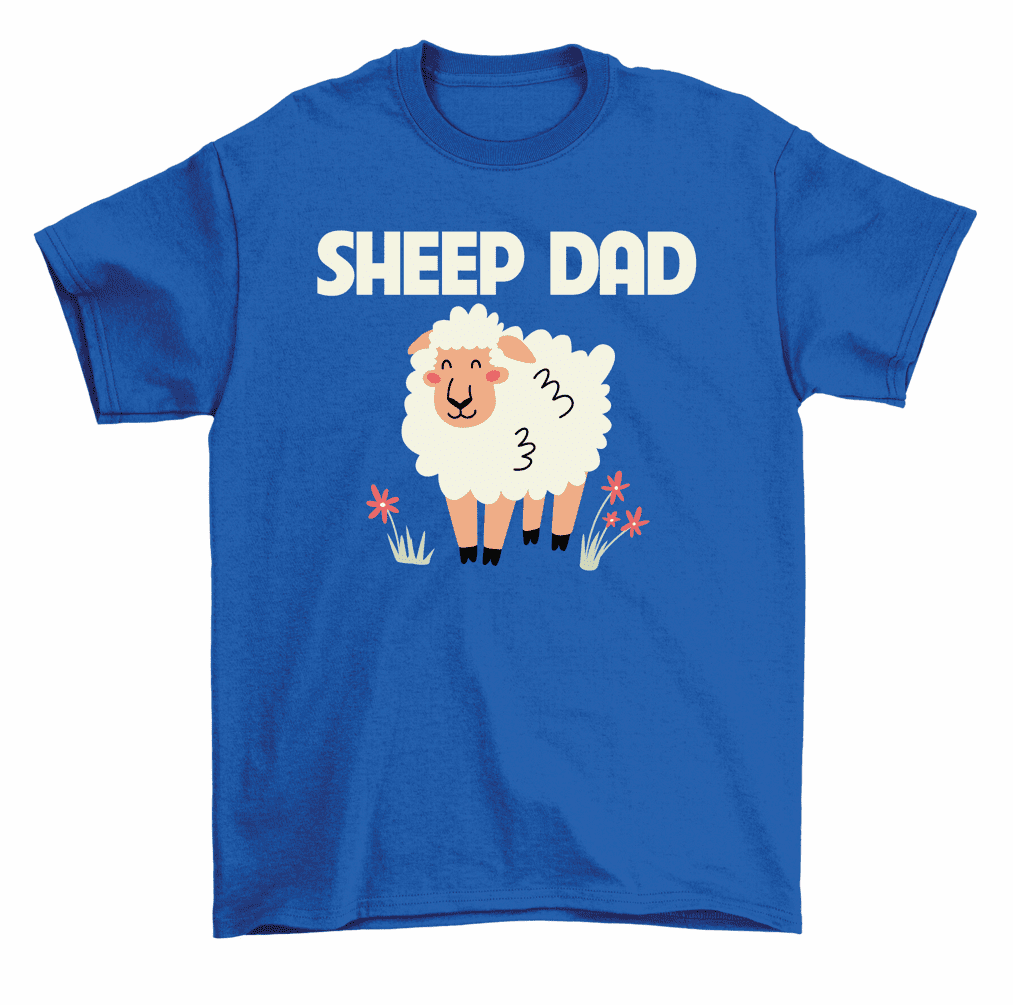Sheep Dad T-Shirt Men - Walmart.com