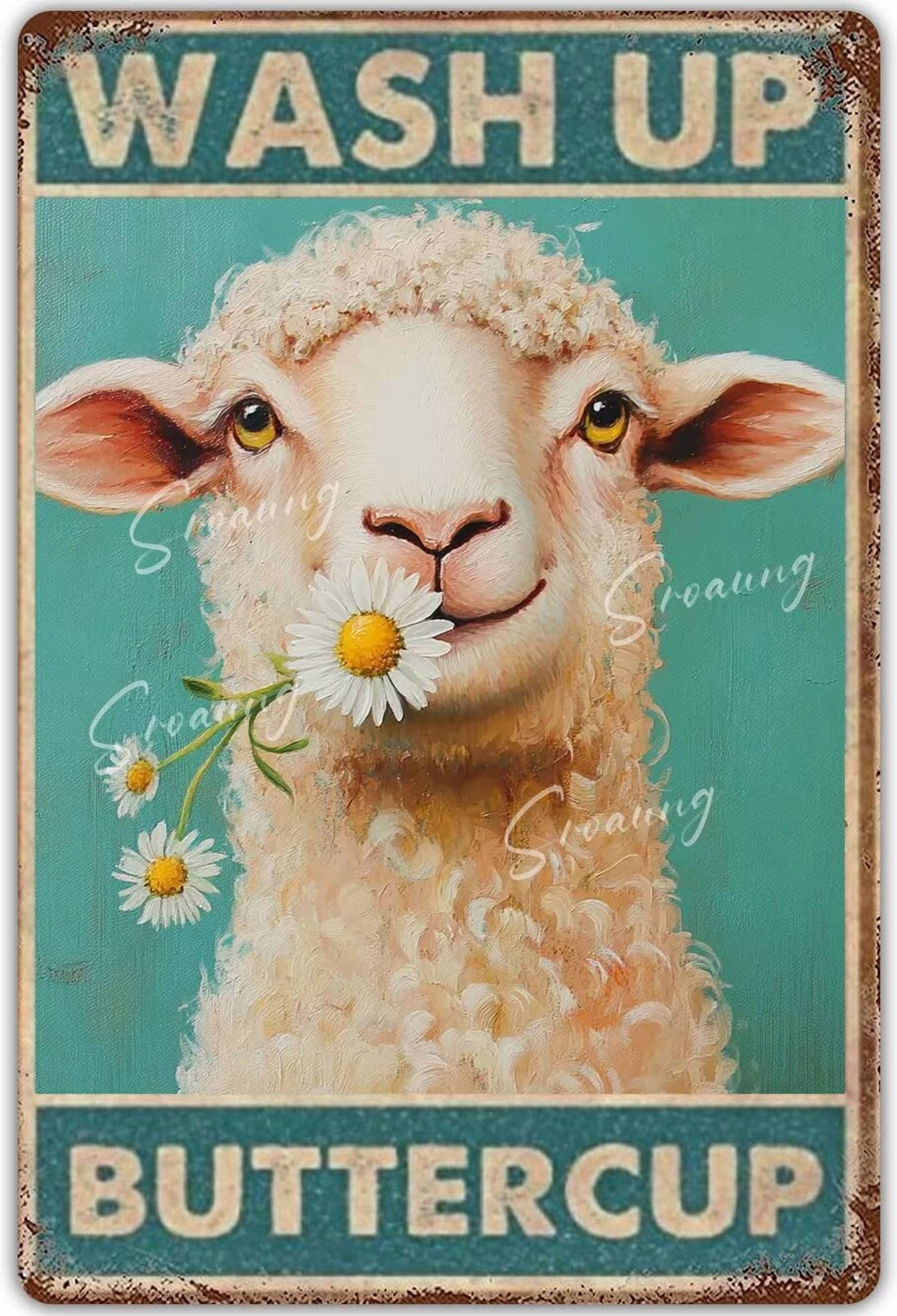 Sheep Diamond Painting Kits for Adults - Wash Up Buttercup Diamond Art ...