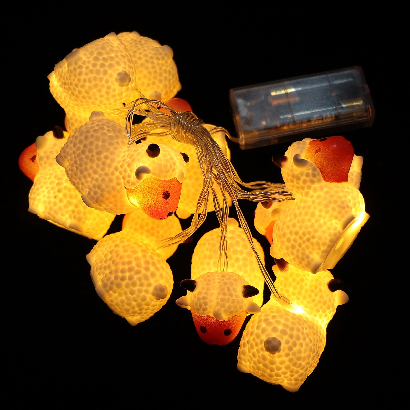 Sheep Fairy Lights LED Lamp String Assorted Color Lightweight Child ...