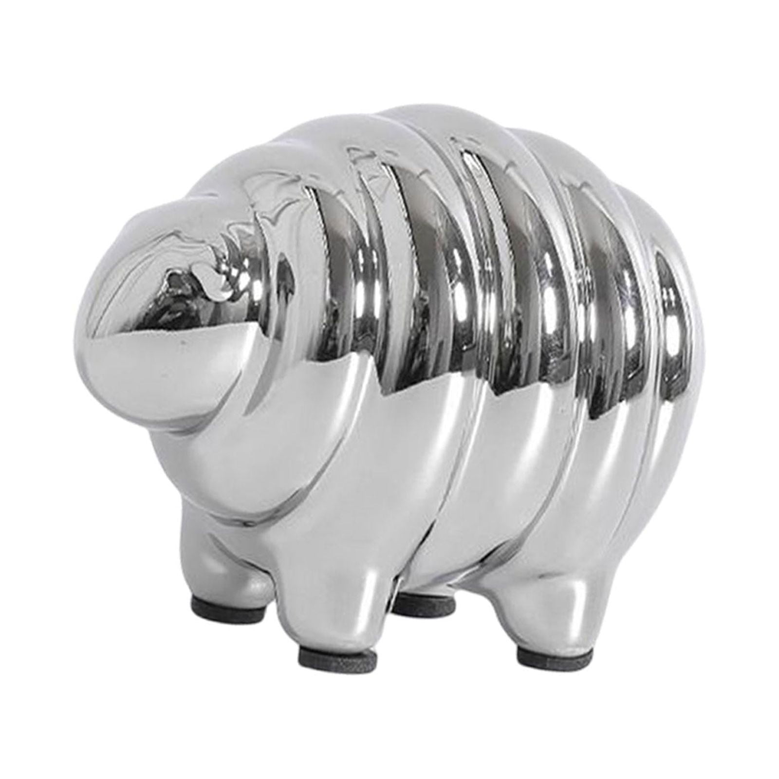 Sheep Figurine Statue Table Centerpiece Decorative Collection Ceramic ...