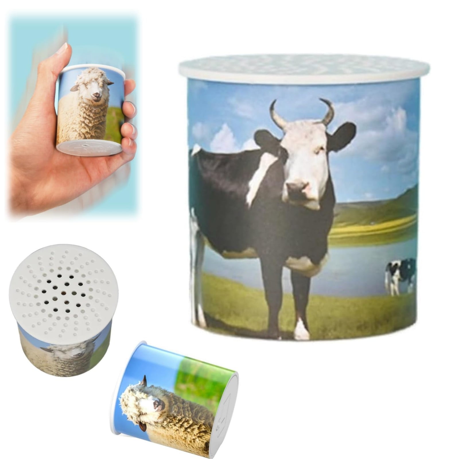 Sheep In Box Sheep Sound Noise Maker Toy Sheep Barking Animal Inverted ...