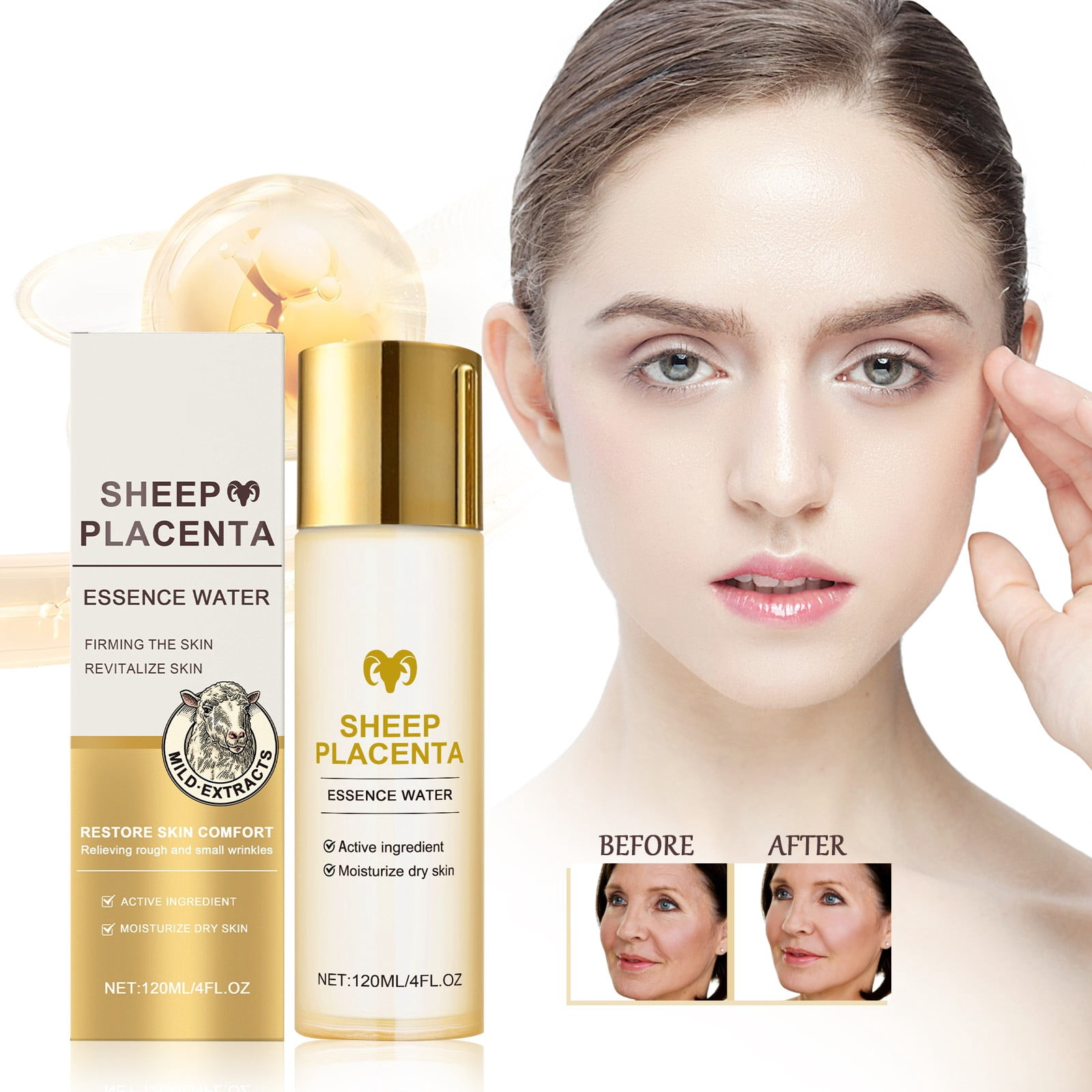 Sheep Placenta SERUM Water, Moisturizing, Firming and Moisturizing ...