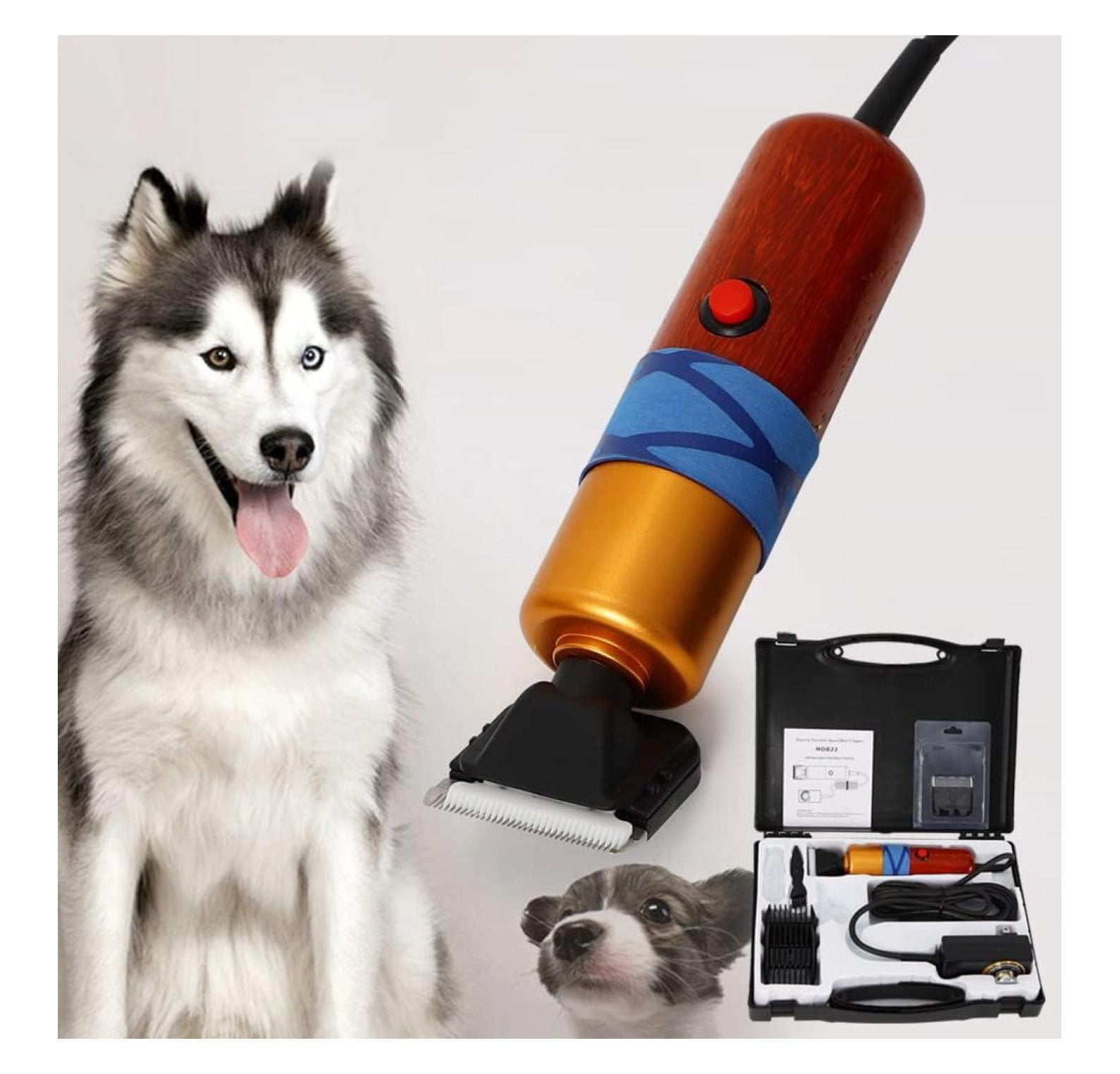Sheep Shears, 10ft Professional Electric Sheep Clipper with Plug and 2 ...