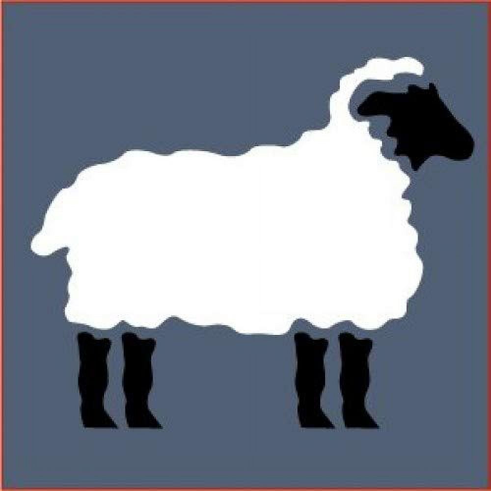 Sheep Stencil - Farm Animal Country Sheep Mylar - The Artful Stencil ...