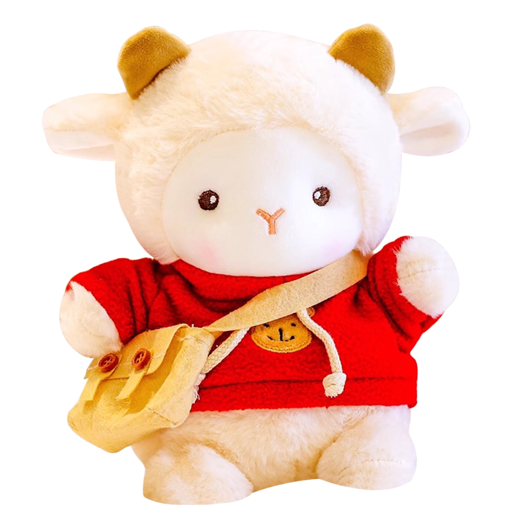 Sheep Stuffed Animal Lamb Stuffed Animal with Bag Sheep Plush Toy Cute ...