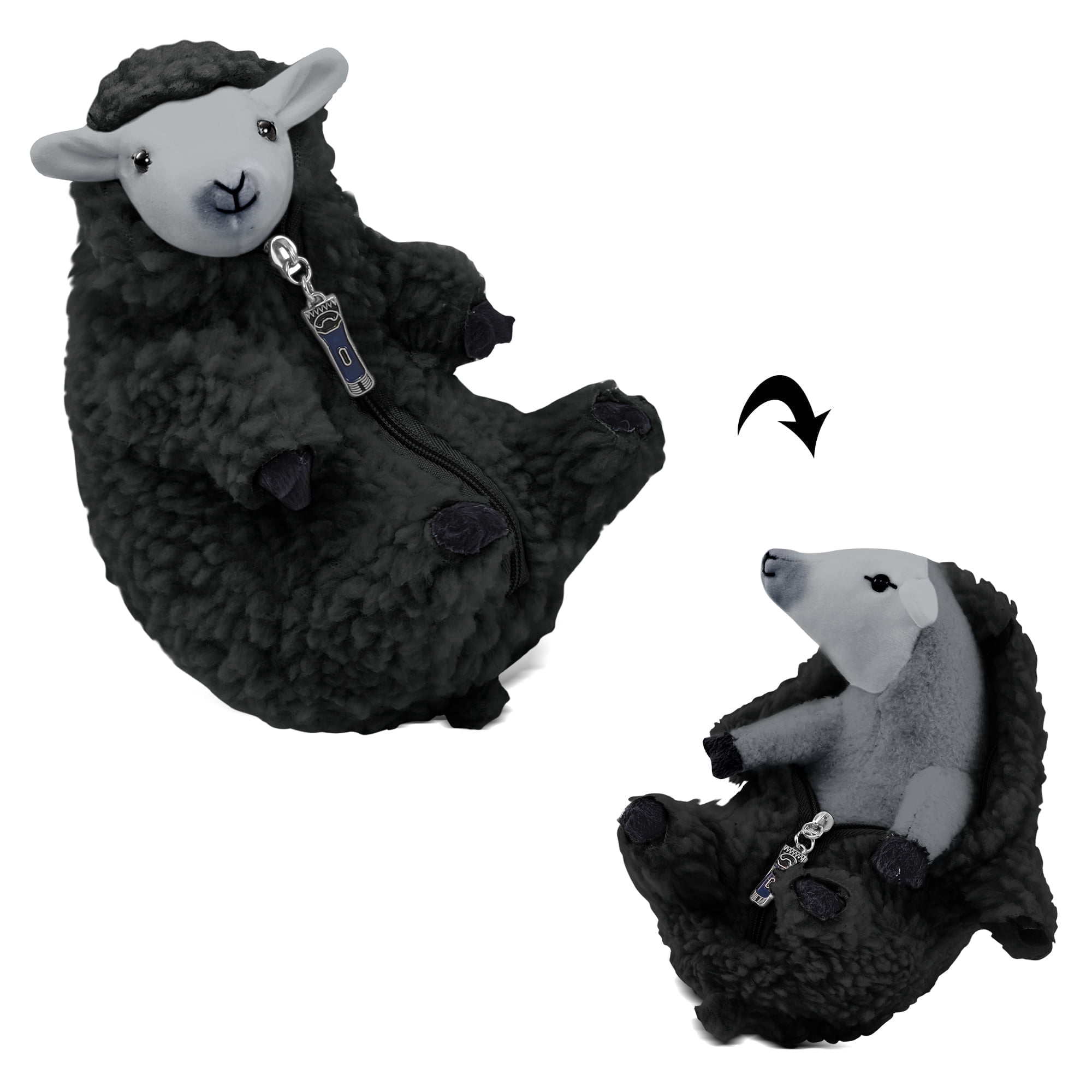 Cute Shaved Sheep Stuffed Animals,Small Plushies Kawaii Lamb Plush Toys ...