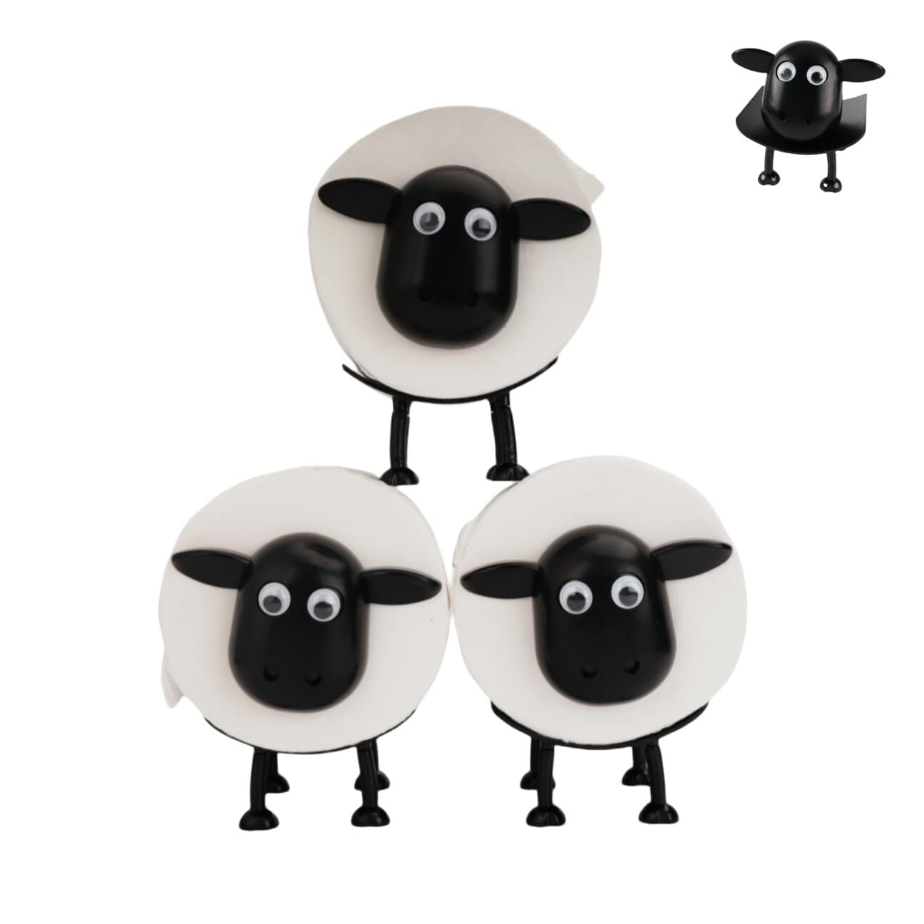 Sheep Toilet Paper Roll Holder, Tissue Paper Storage Stand, 3D Printed ...