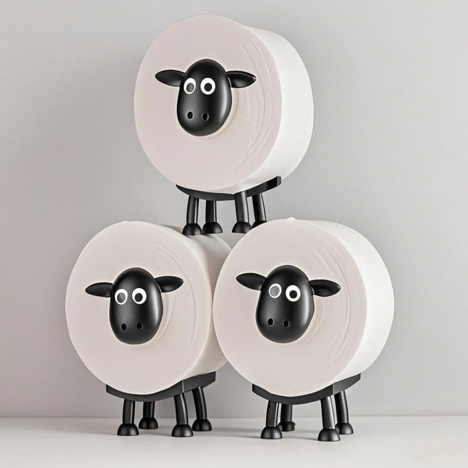 Sheep Toilet Roll Holder - Tissue Paper Storage Stand - 3D Printed ...