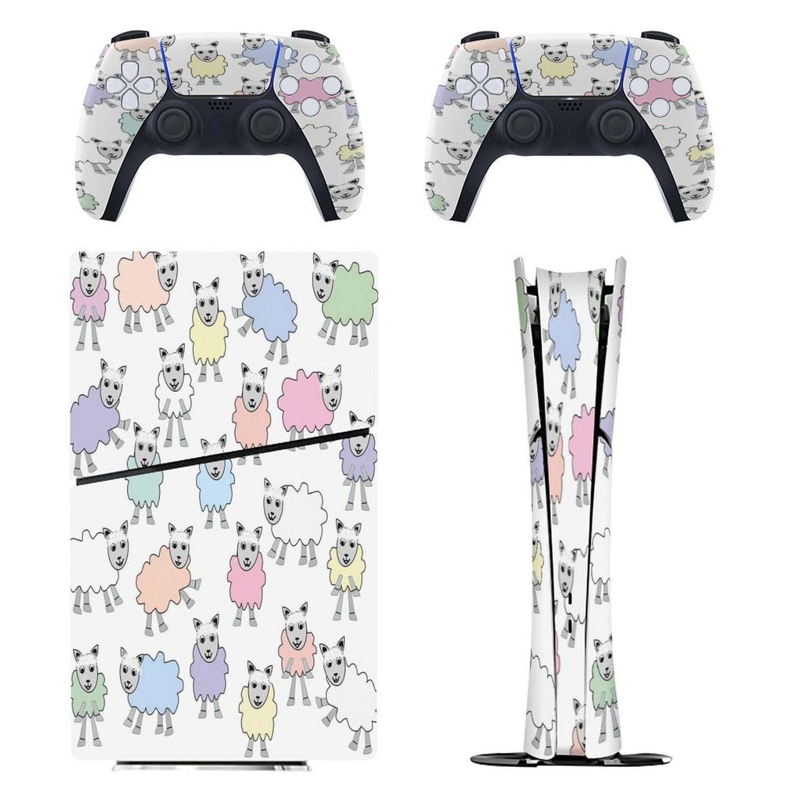Sheep, Ugly, Children PS5/PS5 Slim Digital Disc Skin Sticker For ...