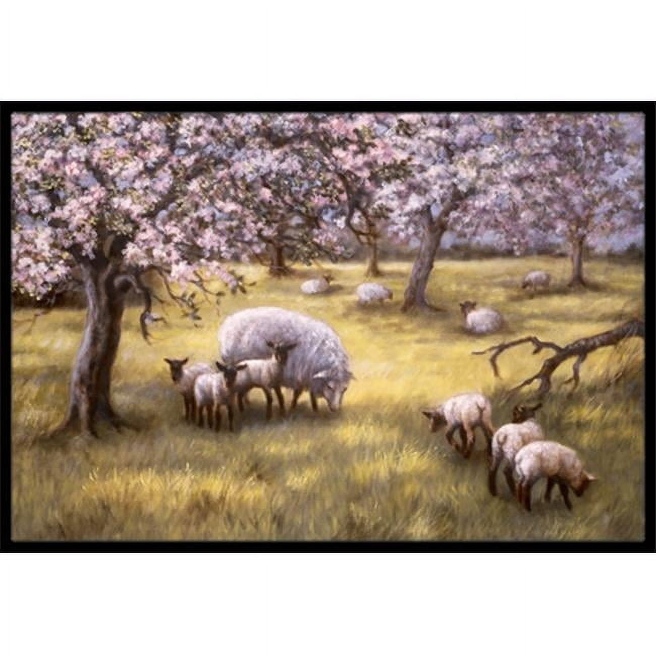 Sheep by Daphne Baxter Indoor or Outdoor Mat, 18 x 27 - Walmart.com