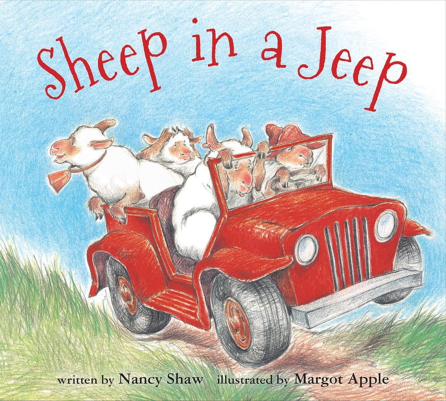 Sheep in a Jeep Sheep in a Jeep, (Board Book) - Walmart.com