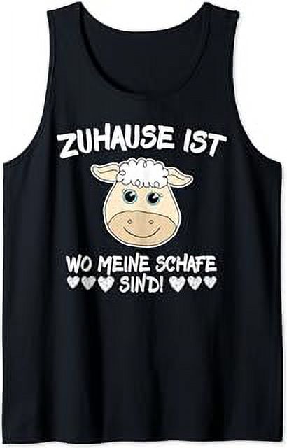 Sheep motif sheep's head sayings sheep Tank Top - Walmart.com