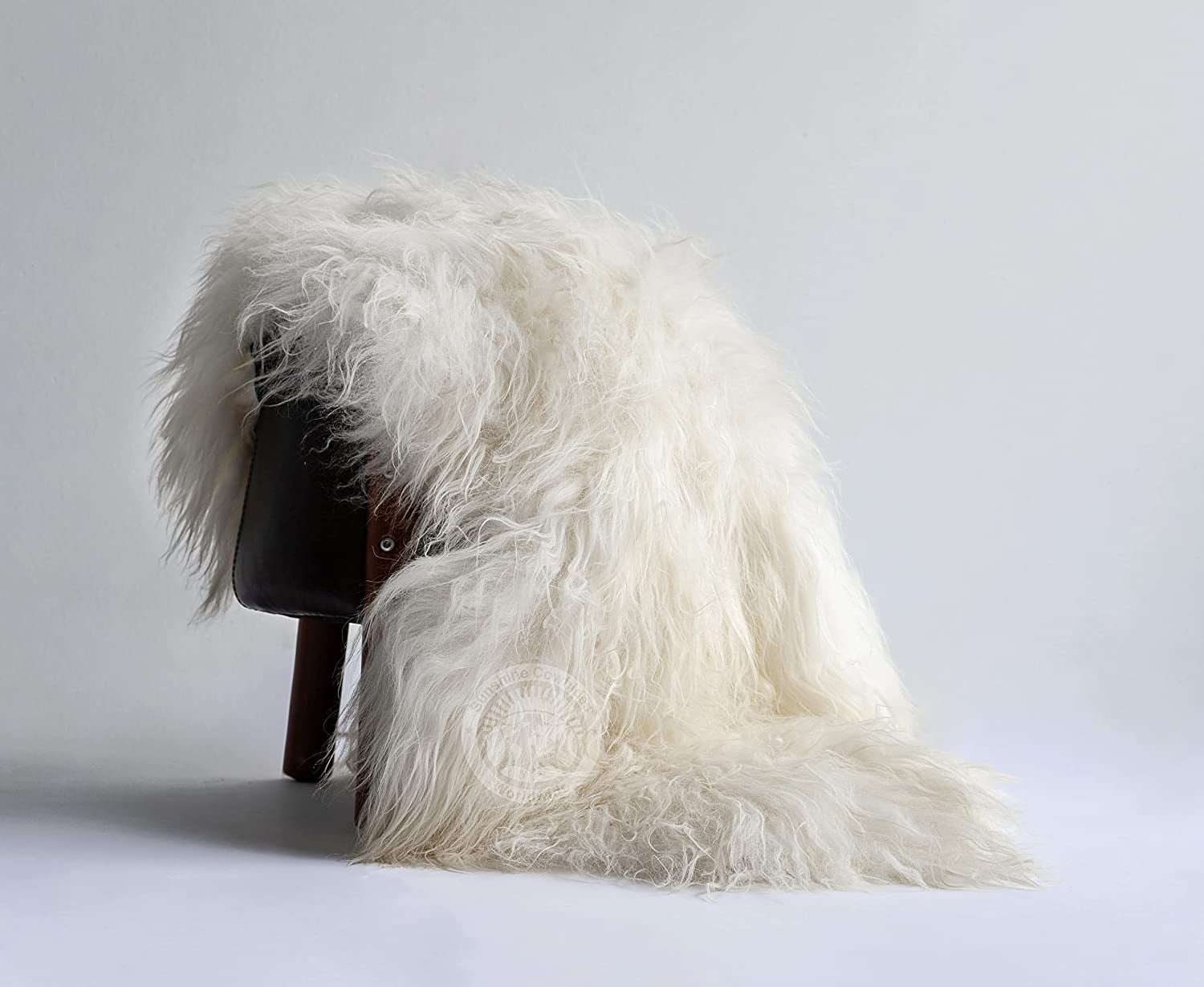 Sheepskin Rug - 100% Genuine Icelandic Sheepskin Chair Throw Cover ...