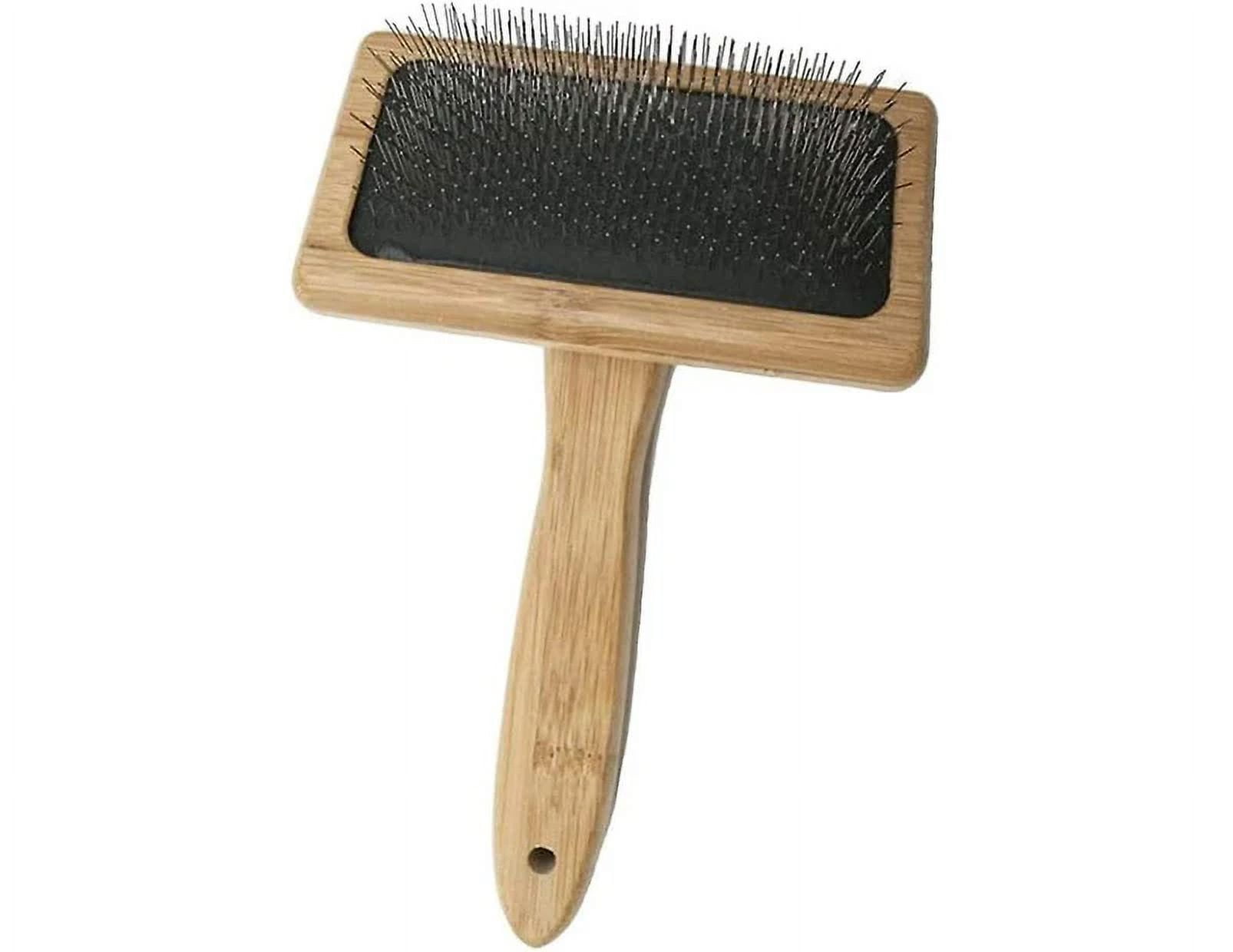 Sheepskin Rug Brush Needle Comb Wooden Handle Pet Grooming Sheepskin ...