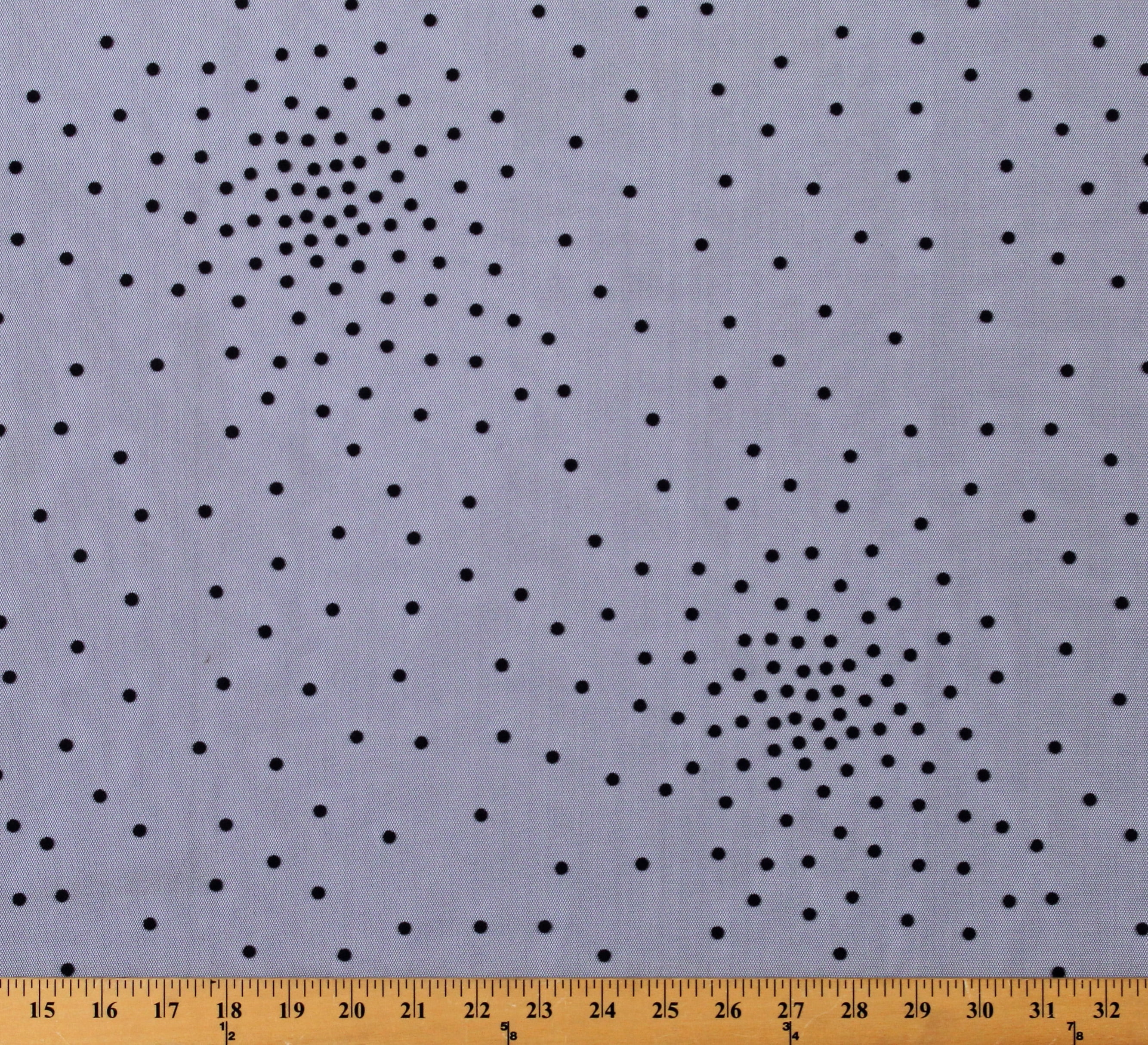 Sheer Black Flocked Dotted Swiss on Bobbinette Mesh Netting Veiling ...