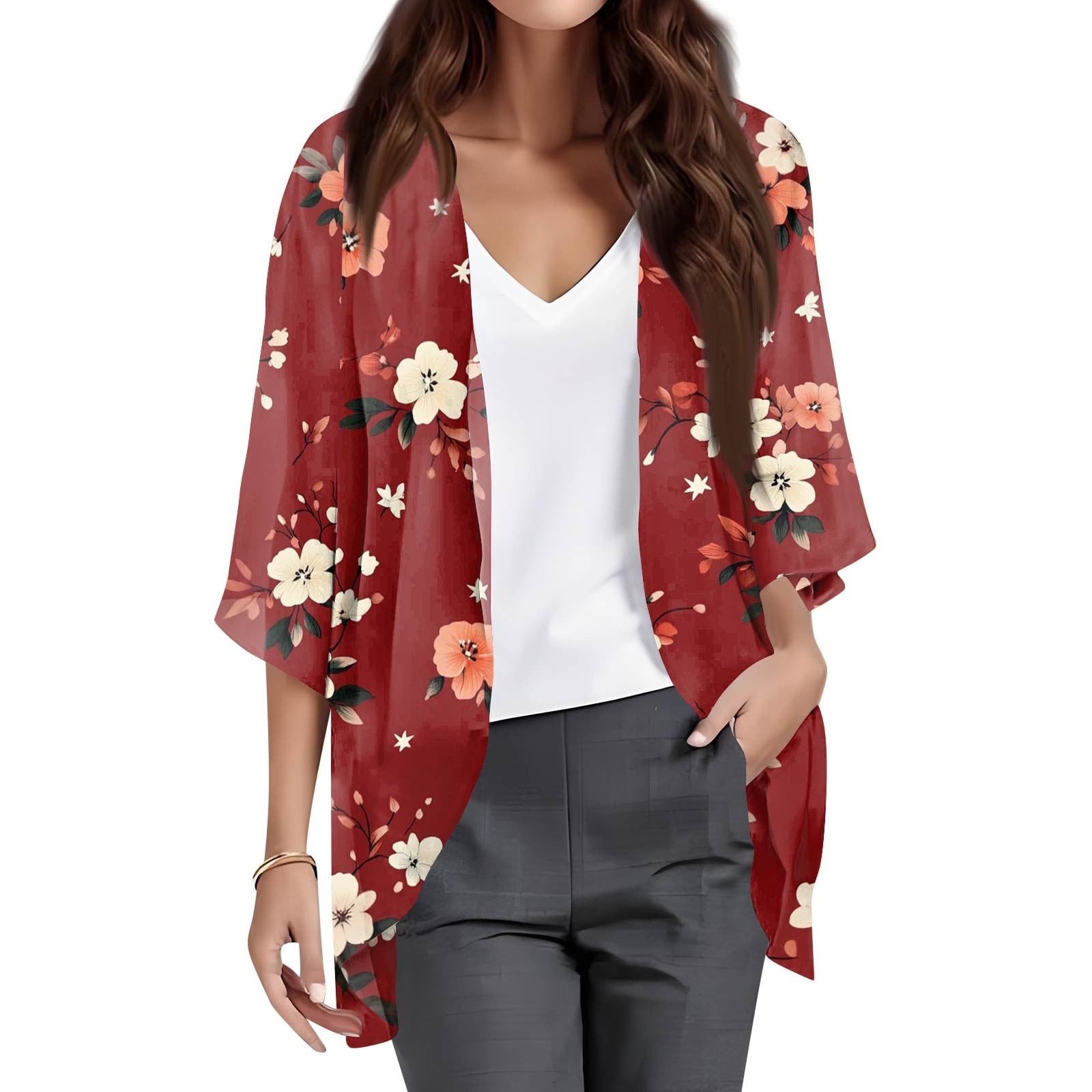 TrdSipl Sheer Cardigans for Women Summer Trendy Lightweight Summer ...