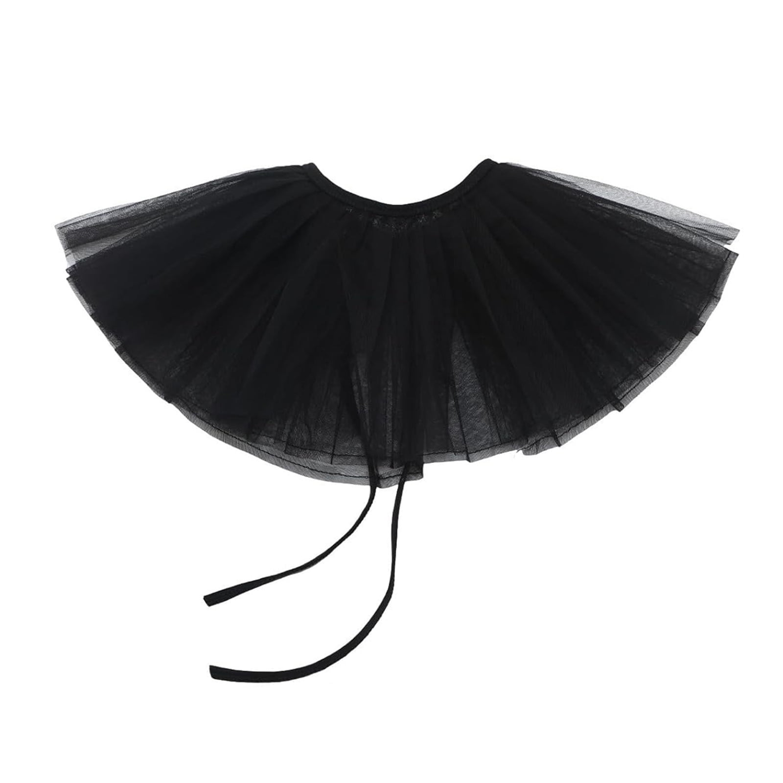 Sheer Collar Shawl Vintage Ruffled Elizabethan Collar Medieval Cosplay ...