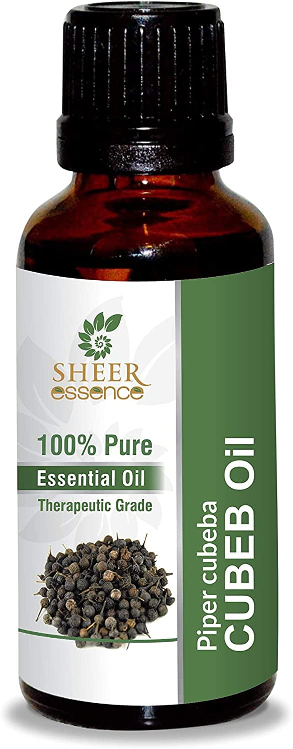 Sheer Essence Cubeb Essential Oil 250 ML (8.45 fl. oz) 100% Pure ...