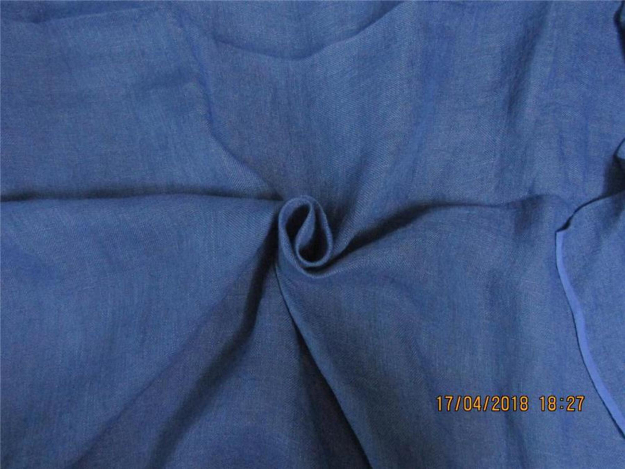 Sheer Gauze Linen--Dark blue Thin Transparent Linen Fabric 58quot ...