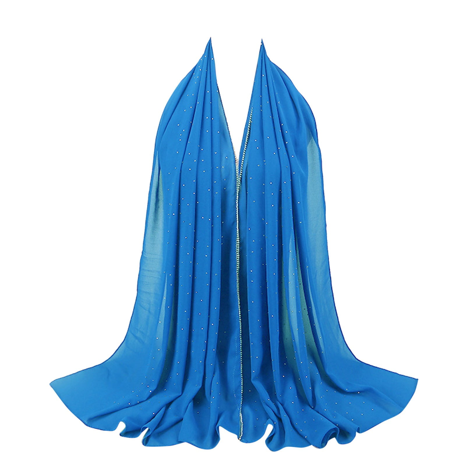 Sheer Head Scarf Women Womens Head Wraps Women's Soft Chiffon Diamond ...