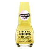 Sheer Matte Collection Nail Polish, See Through Citrine - Walmart.com