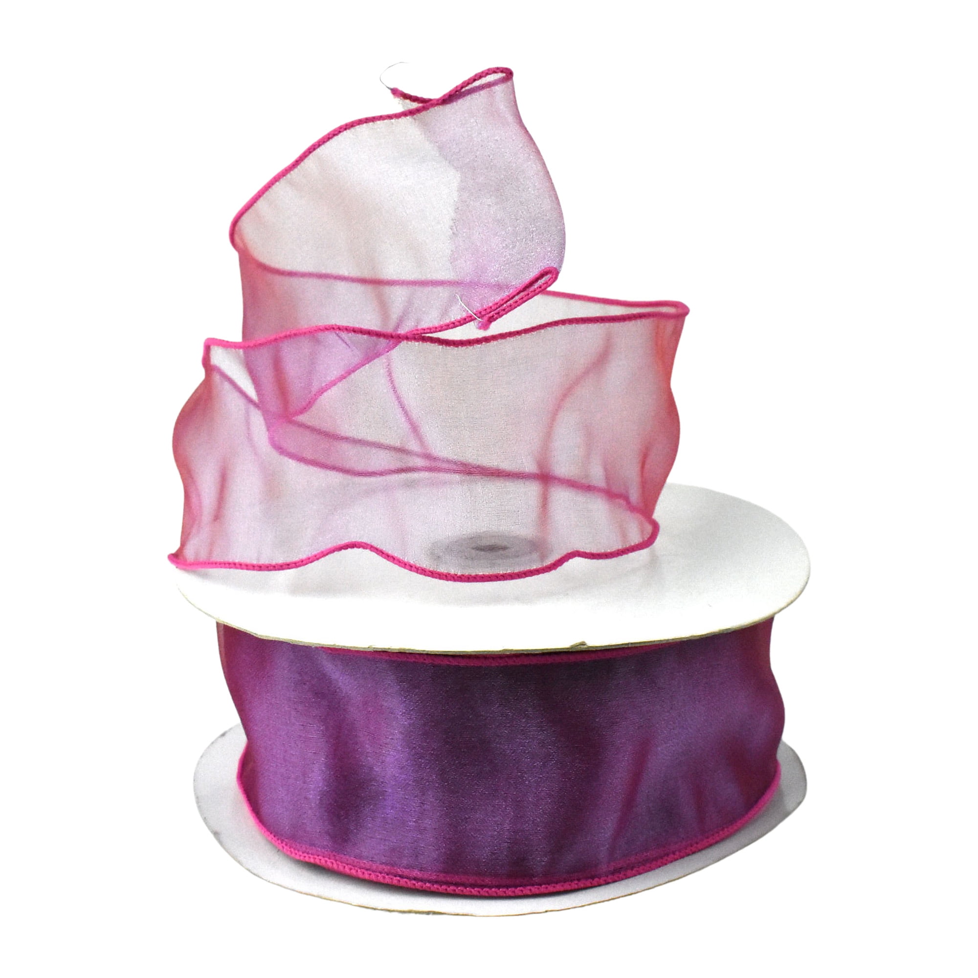 Sheer Organza Wired Ribbon, 2-1/2-inch, 50-yard, Lavender - Walmart.com
