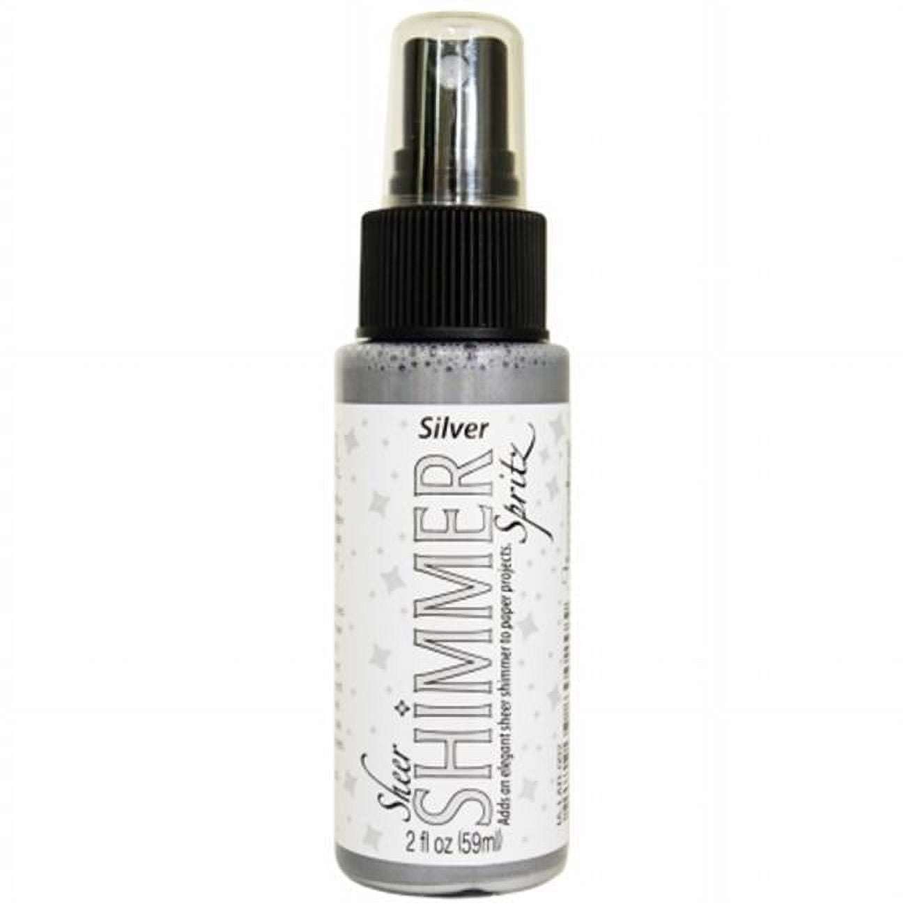 Sheer Shimmer Spritz Spray 2oz-Silver - Walmart.com