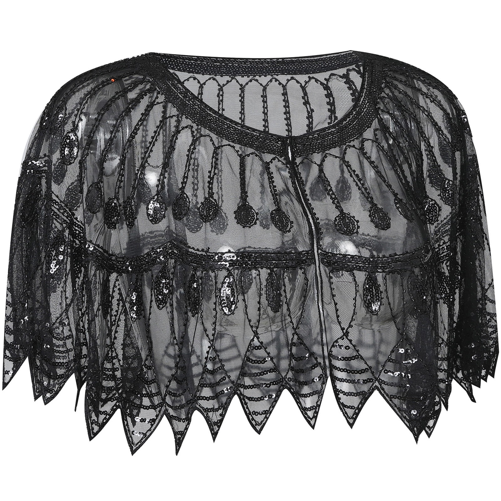 Sheer Shoulder Bolero Cover up Shrug Jacket Wrap Shawl Capelet for ...