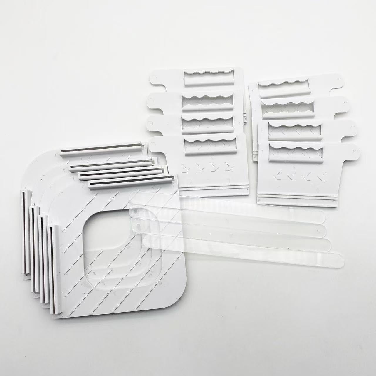 Sheet Fasteners Set, Heavy-Duty Bed Sheet Clips with Metal Rods ...