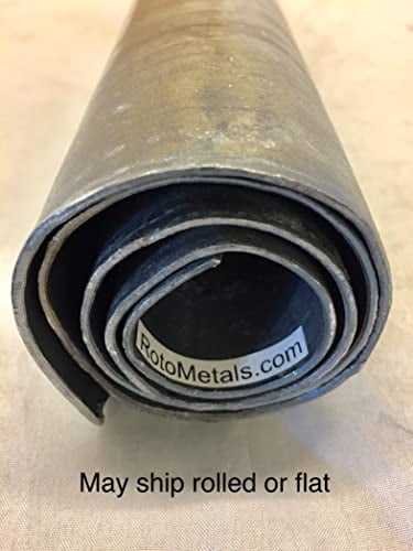 Sheet Lead 1/8 inch X 12 inches X 12 inches by Rotometals - Walmart.com