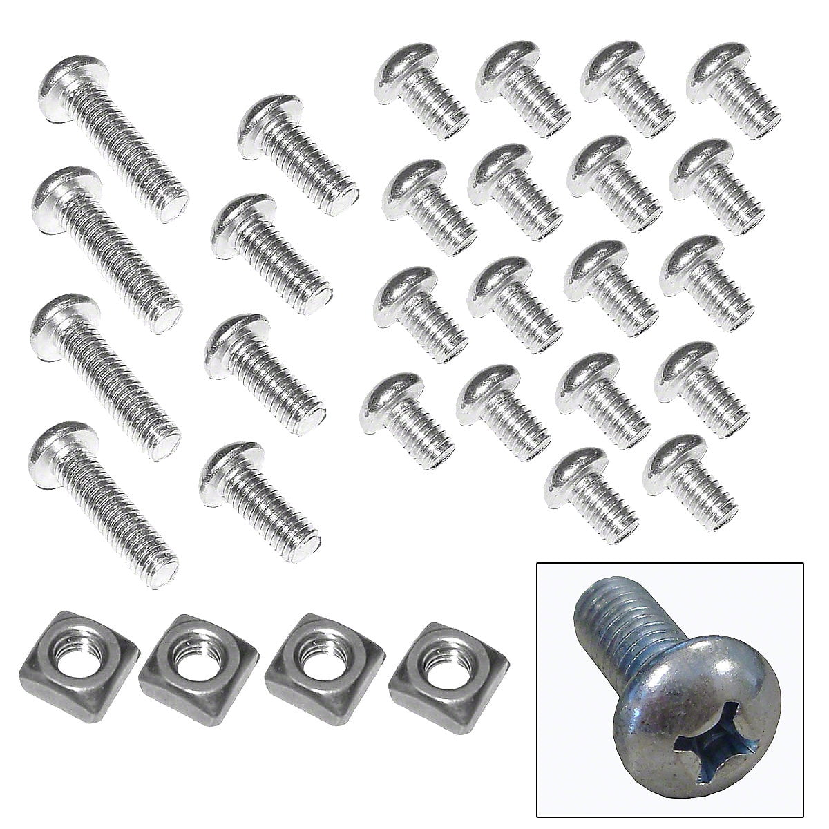 Sheet Metal Bolt Kit Fits John Deere Tractor - Walmart.com