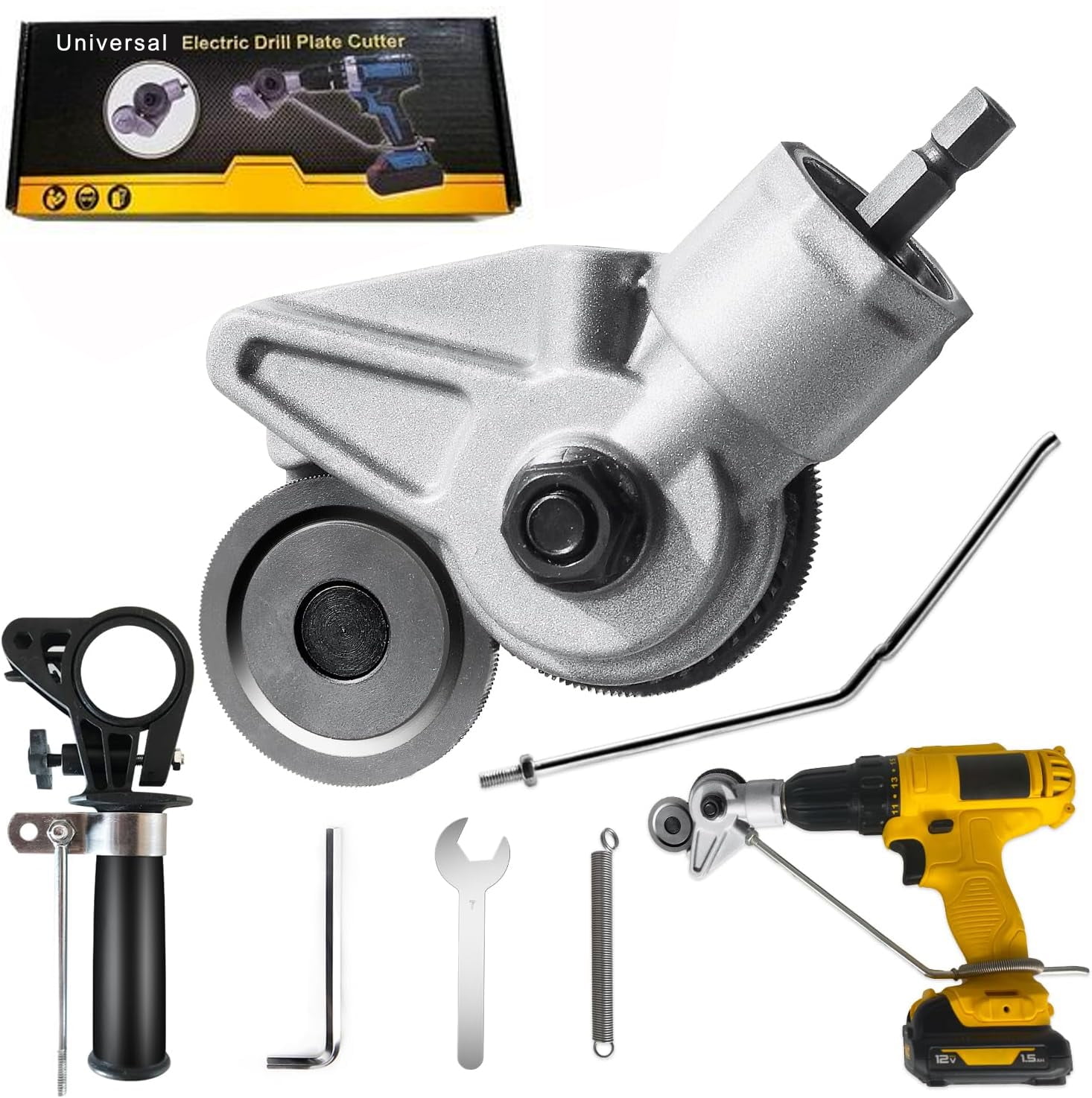 Sheet Metal Cutter/Metal Cutter for Drill, Metal Nibbler Drill ...